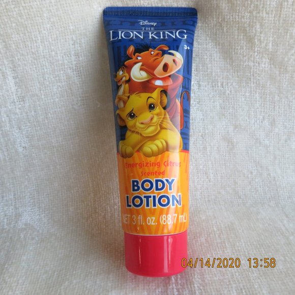 Disney | Other | Disney The Lion King Energizing Citrus Body Lotion ...